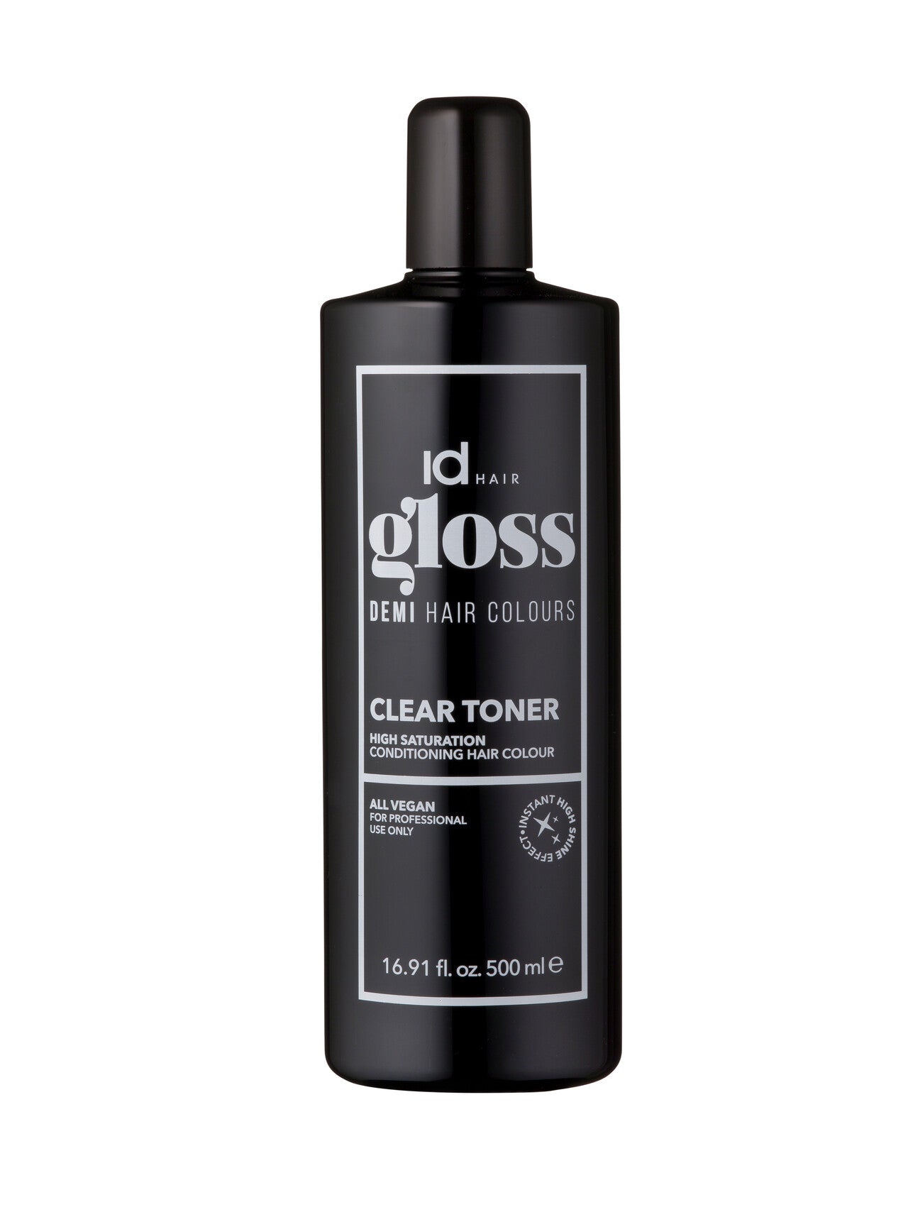 idHAIR Gloss Colours Clear Toner 500ml - Salon Warehouse – Salon Warehouse