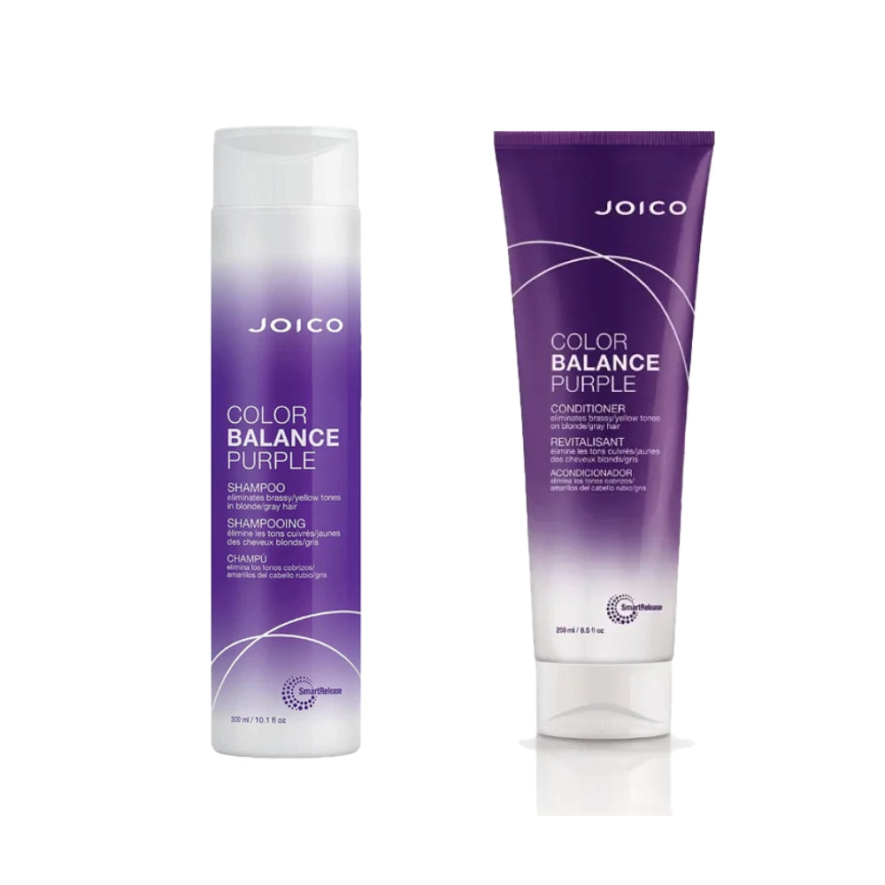 Joico Colour Balance Purple Shampoo & Conditioner Duo - Salon Warehouse ...