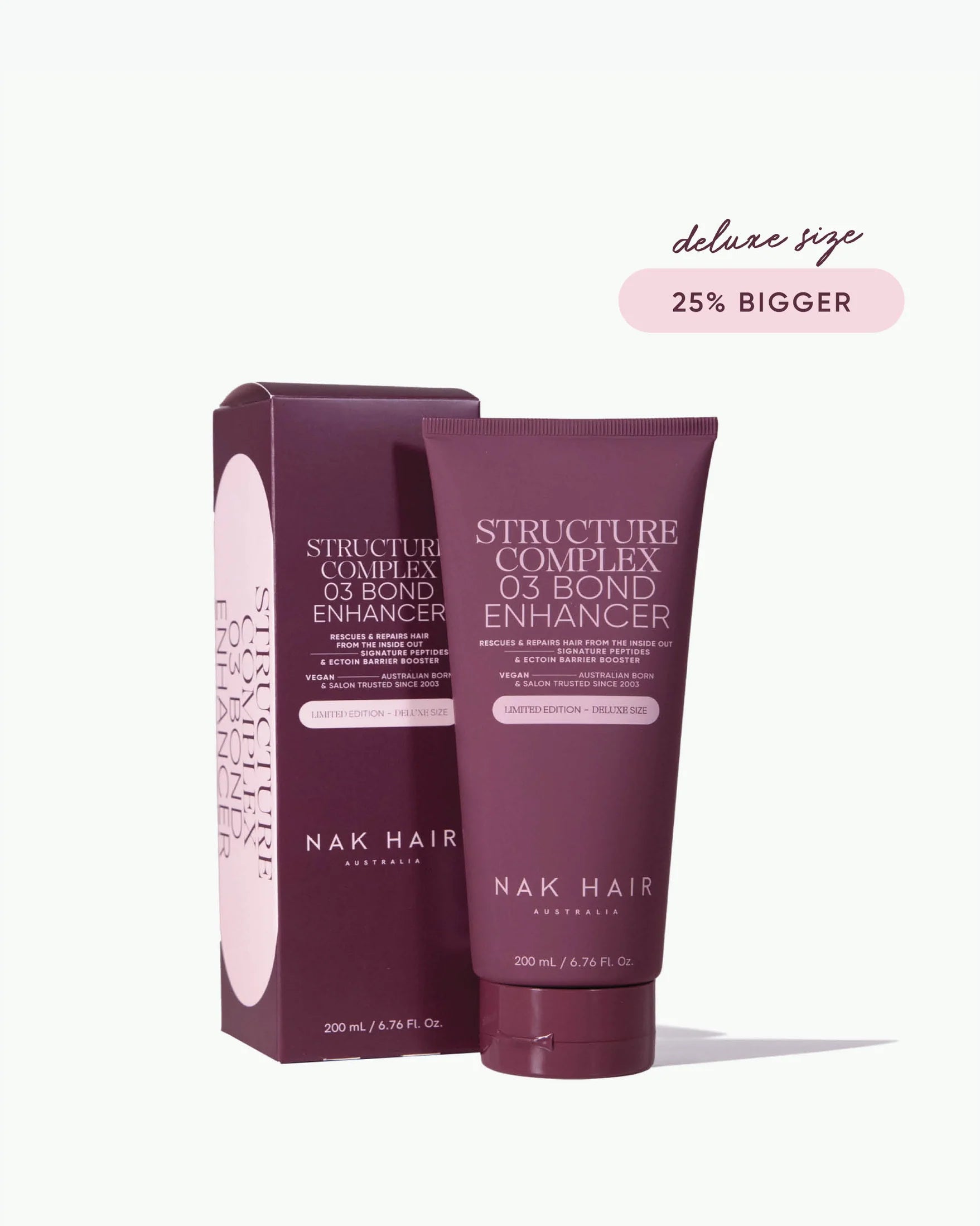 NAK Signature Structure Complex No.3 Bond Enhancer 200ml Deluxe Size ...