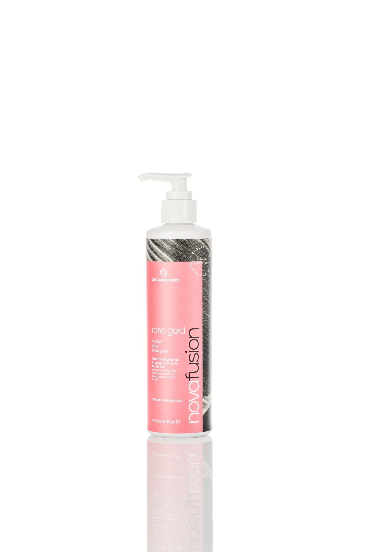De Lorenzo Novafusion Colour Care Shampoo Rose Gold 250ml – Salon Warehouse