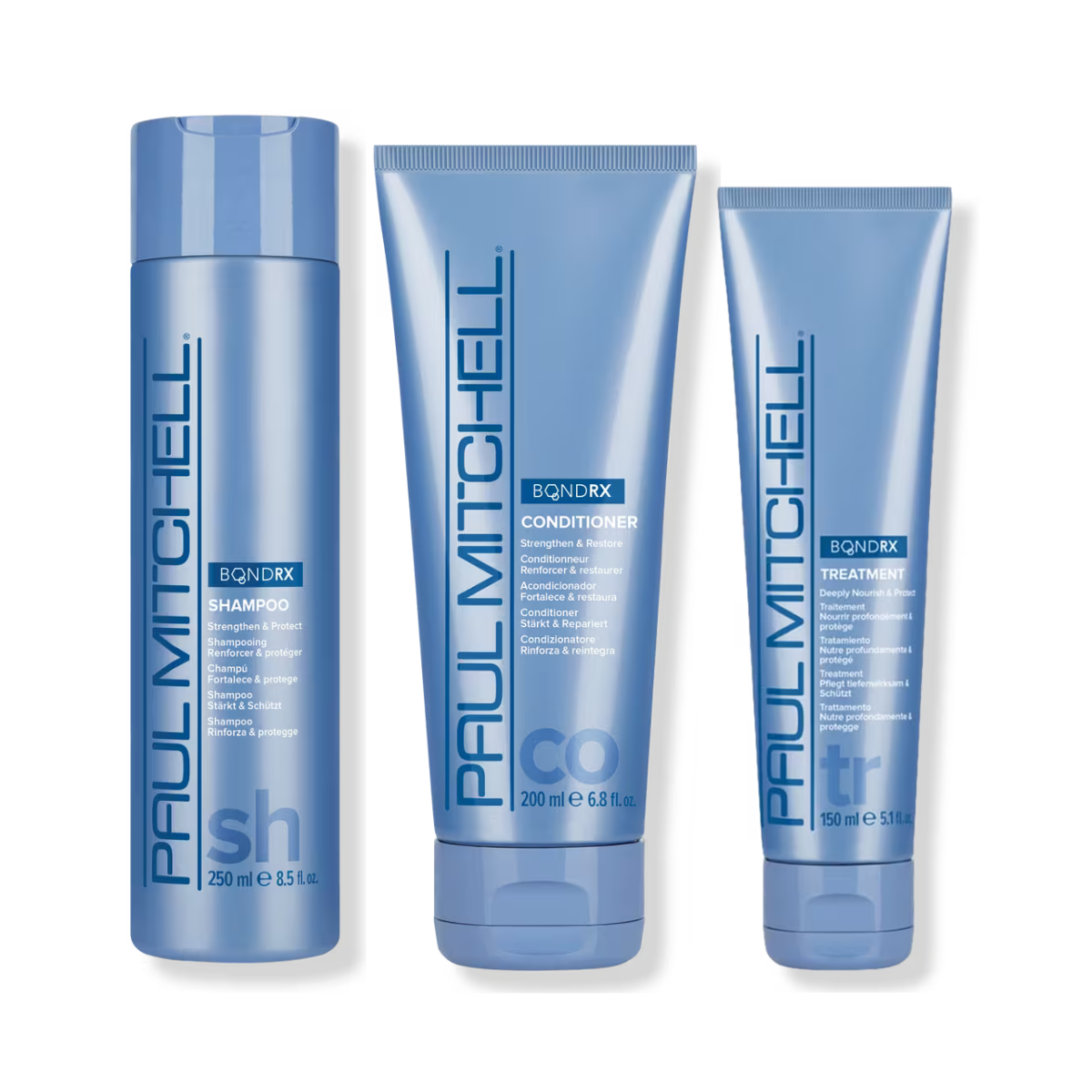 Paul Mitchell Bond RX Shampoo, Conditioner & Treatment Trio - Salon ...