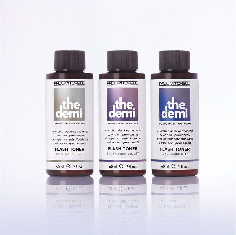 Paul Mitchell The Demi Flash Toners Brass Free 60ml - Salon Warehouse ...