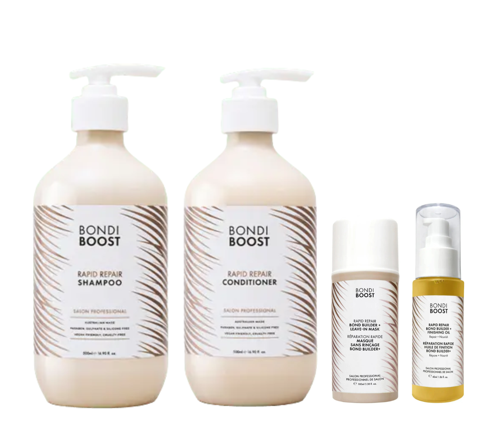 Bondi Boost Rapid Repair Bond Builder Shampoo, Conditioner, Leave In ...