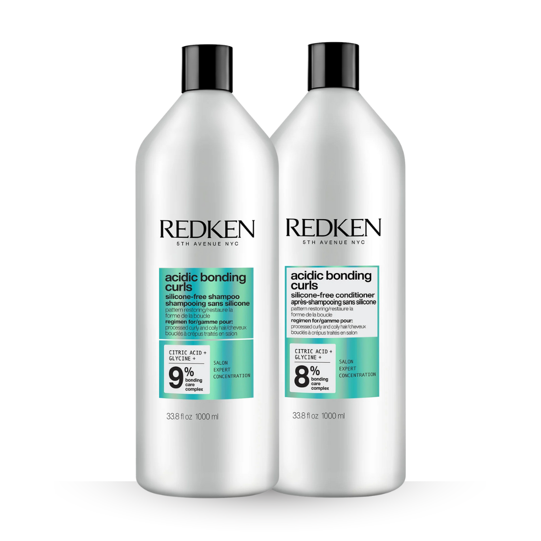 Redken Acidic Bonding Curls - Shampoo & Conditioner 1000mL Duo – Salon ...