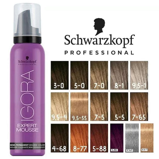 Schwarzkopf Professional Igora Expert Mousse 100ml - Salon Warehouse ...
