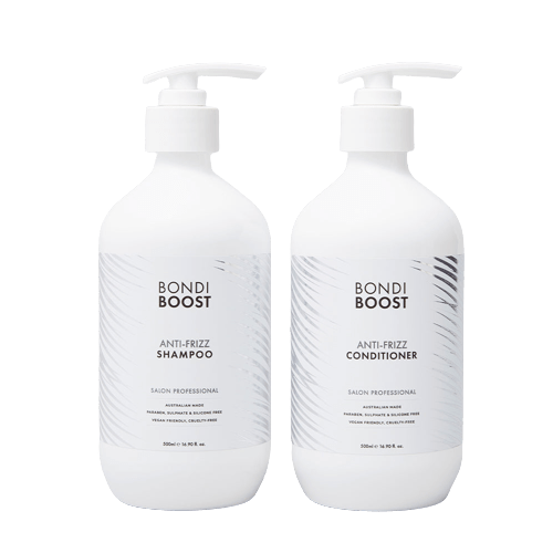 BondiBoost Anti-Frizz Shampoo and Conditioner 500ml - Salon Warehouse ...