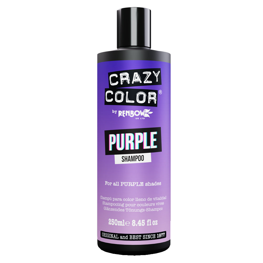 Crazy Color - Shampoo - PURPLE - 250ml - Salon Warehouse – Salon Warehouse