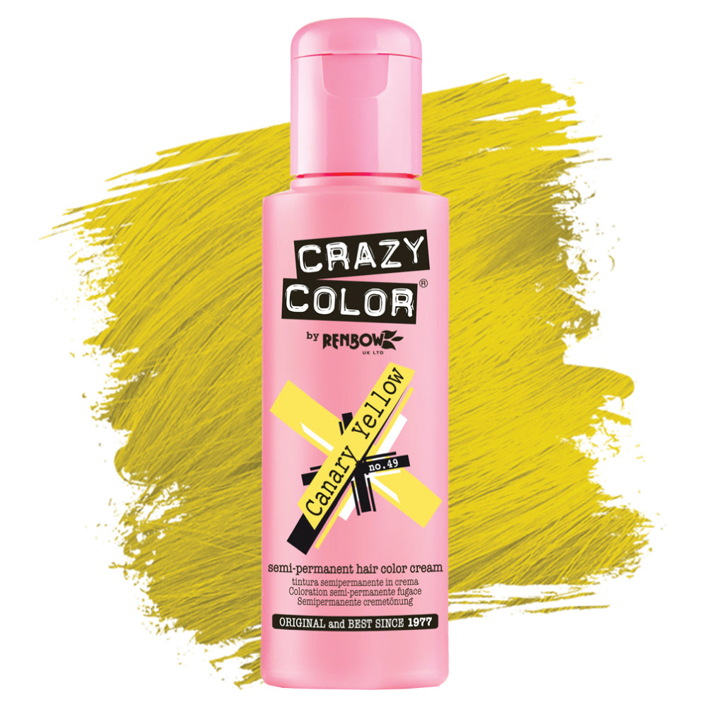 Crazy Color - Canary Yellow - 49 - Salon Warehouse – Salon Warehouse