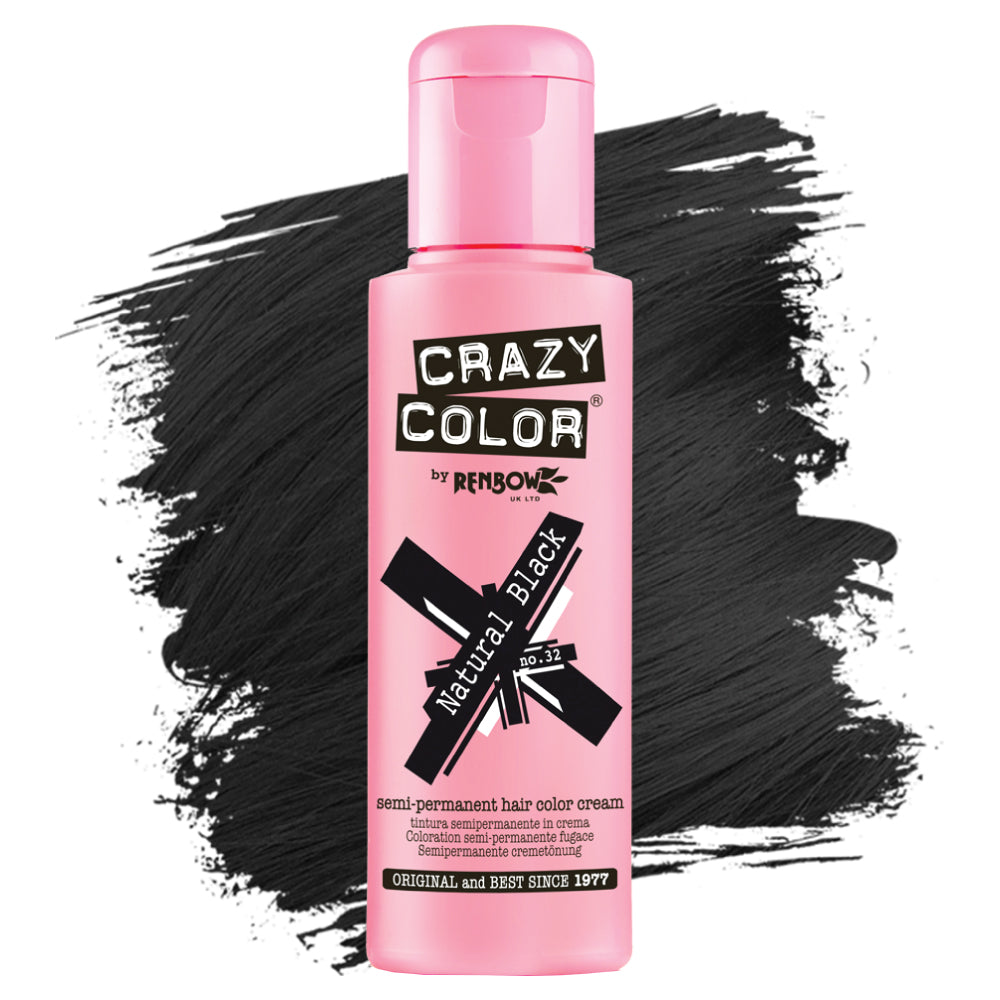 Crazy Color - Natural Black - 032 - Salon Warehouse – Salon Warehouse
