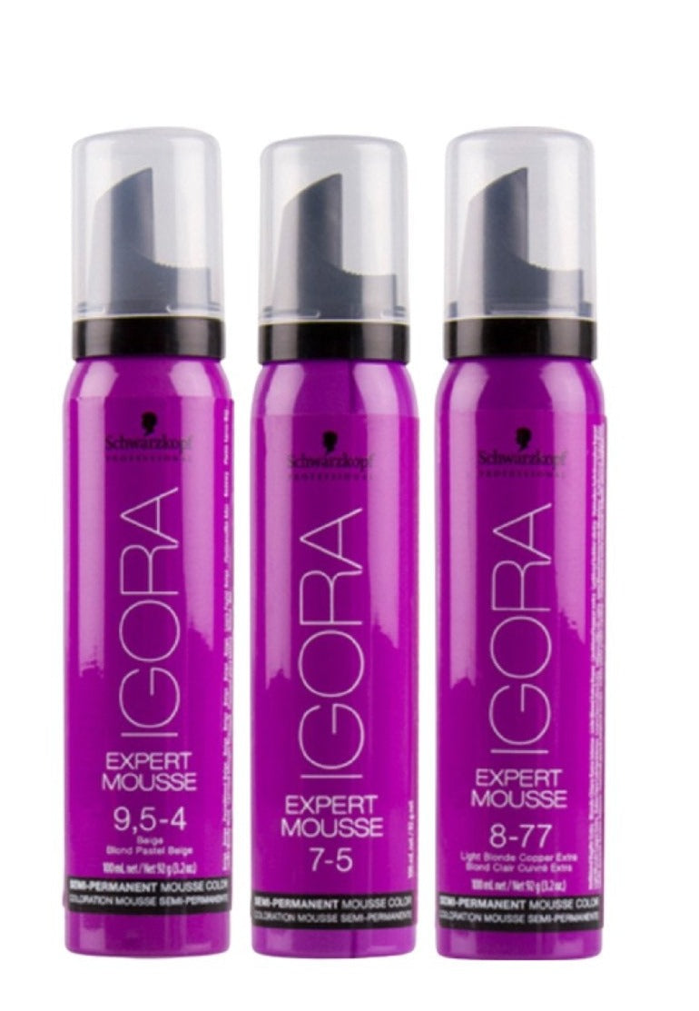 Schwarzkopf Professional Igora Expert Mousse 100ml - Salon Warehouse ...