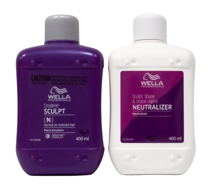 Wella Creative + Sculpt Normal/Resistant Perm Kit 400ml N - Salon ...